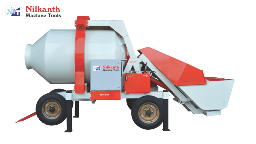 Reversible Concrete Mixer Manufacturer -Nilkanth Machine Tools